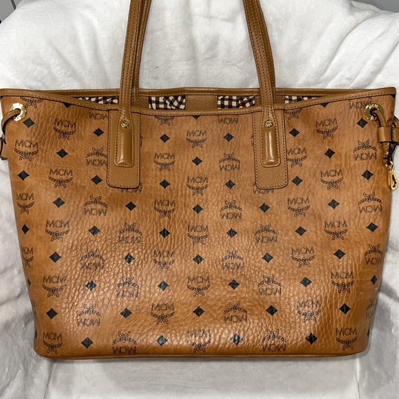 MCM | Bags | Mcm Medium Reversible Tote Gift Purse Organizer | Poshmark